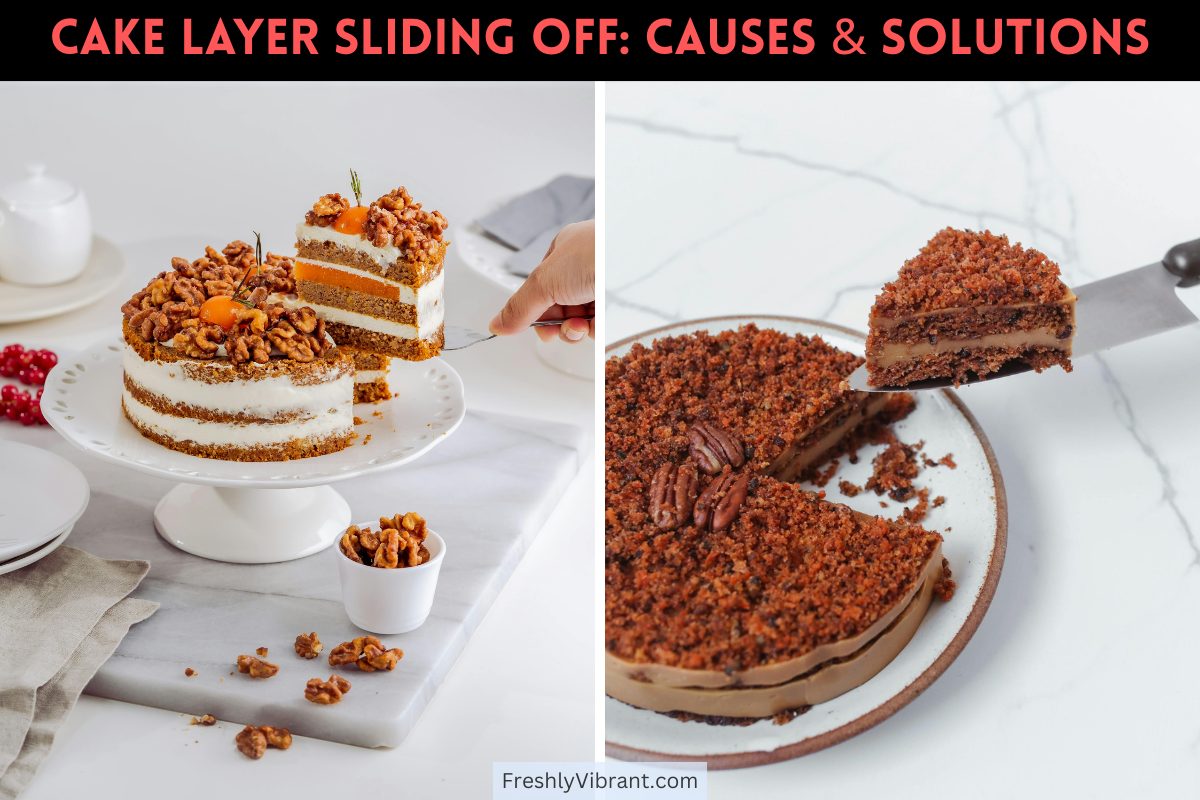 Why Do Cake Layers Slide Off? (How to Fix It Like a Pro) - Freshly Vibrant