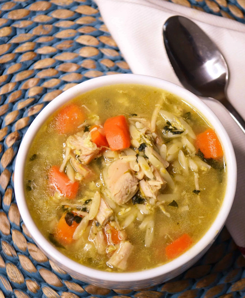 13 Cozy Leftover Turkey Carcass Soup Recipes - Freshly Vibrant