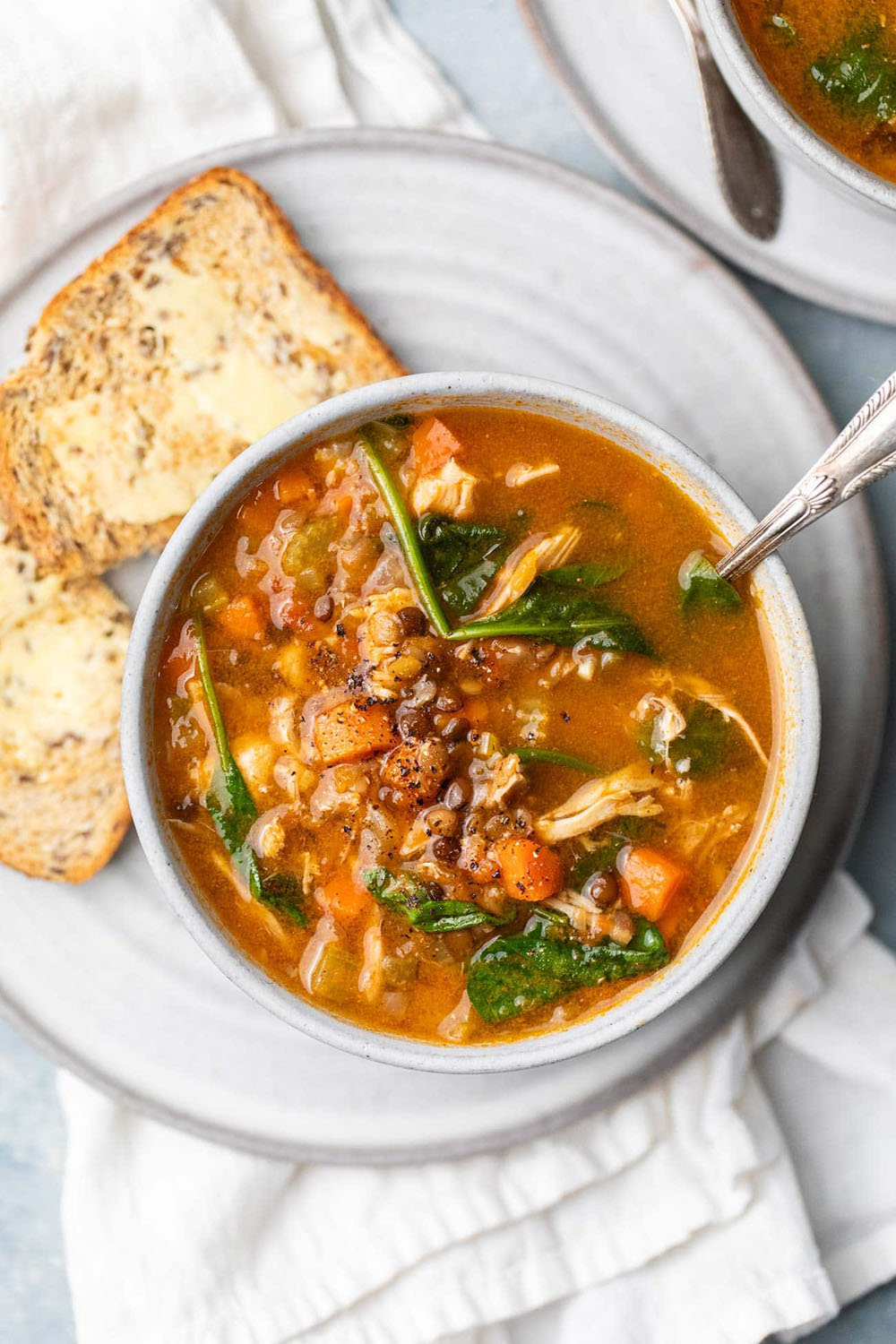13 Cozy Leftover Turkey Carcass Soup Recipes - Freshly Vibrant